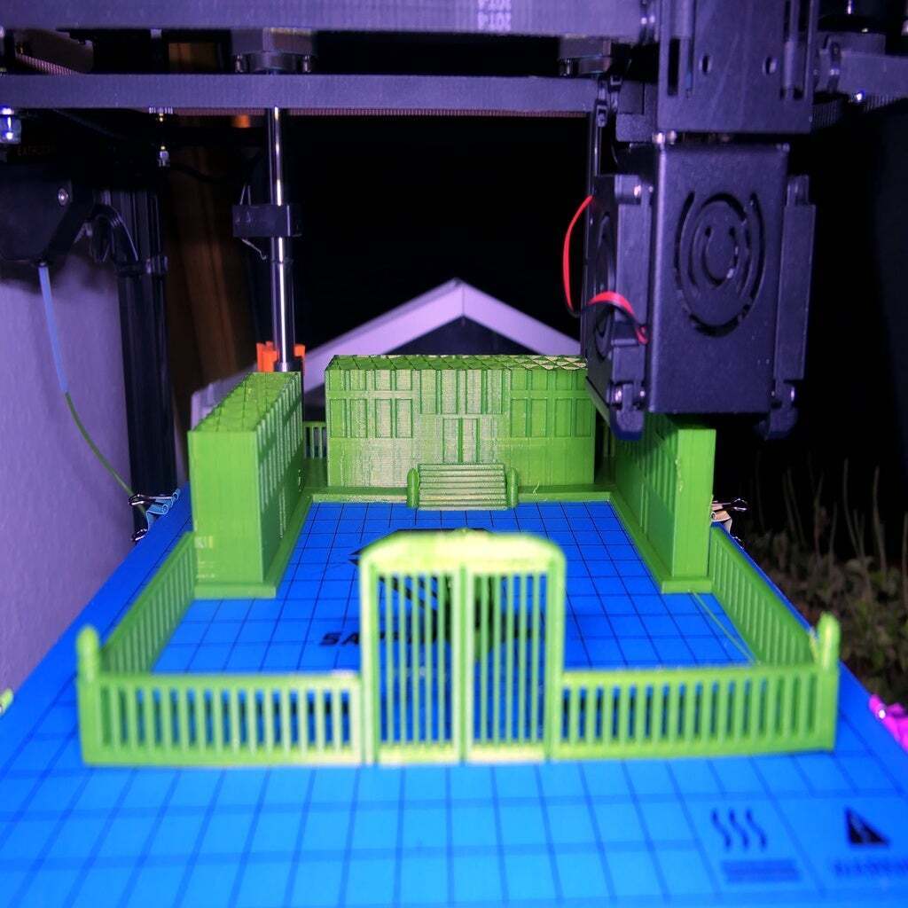 Free STL file House-Building-Area-Test 🏗️ ・3D printing design to ...