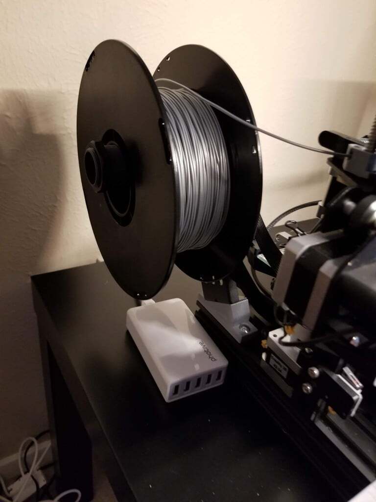 3D print Ender 3 Filament Spool Holder Adaptor v01・Cults