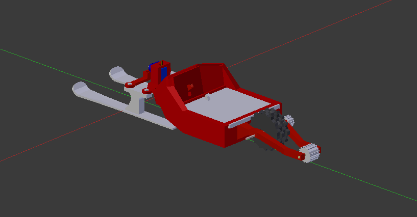 Free STL file Snowmobile 🚗・Model to download and 3D print・Cults