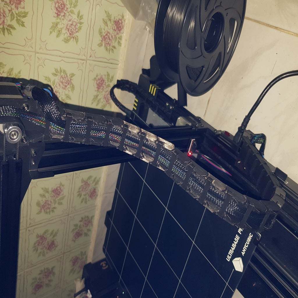 Free STL file cable chain for Anycubic Chiron 🔌 ・3D printing design to ...