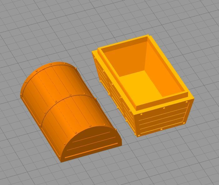 Free STL file Pirate type safe L 50 mm x W 30 mm x H 30 mm 🏴‍☠️ ・3D ...