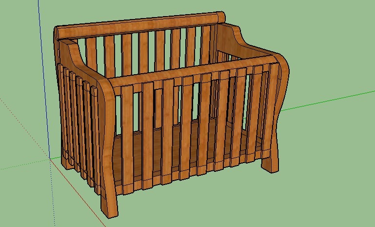 Free 3D file Baby crib 👶 ・3D printable object to download・Cults