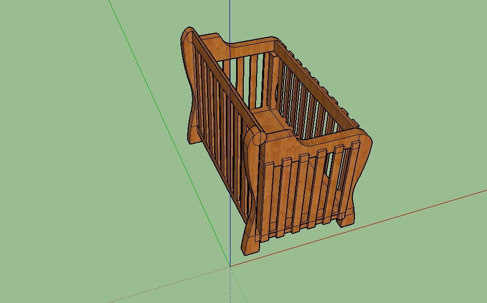 Free 3D file Baby crib 👶 ・3D printable object to download・Cults
