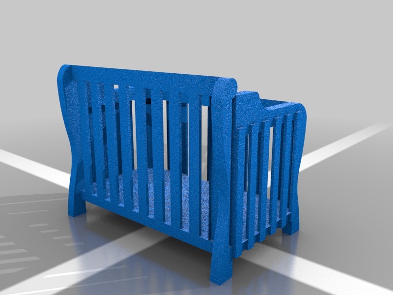 Free 3D file Baby crib 👶 ・3D printable object to download・Cults