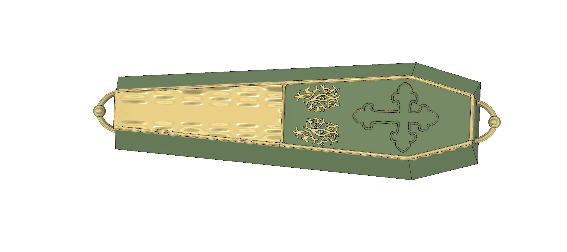 🎁 Gift Jewelry Box coffin cophinus κόφινος kophinos basket 3D print ...