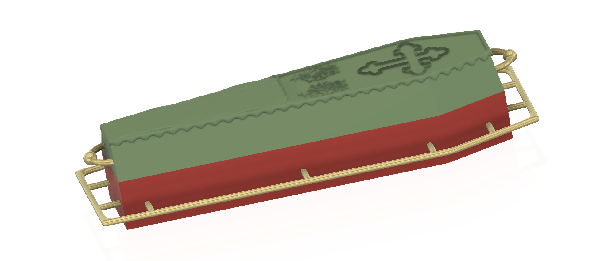 🎁 Gift Jewelry Box coffin cophinus κόφινος kophinos basket 3D print ...