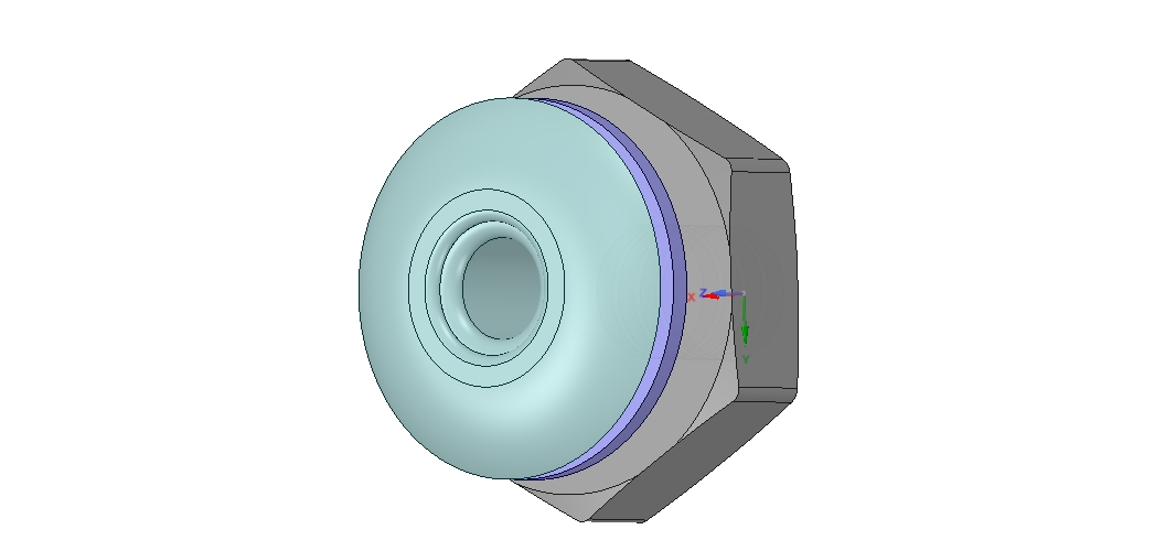 🛥️ Marine Boat Thru Hull Fitting Connector 1 inch Hose neck12 3d-print ...