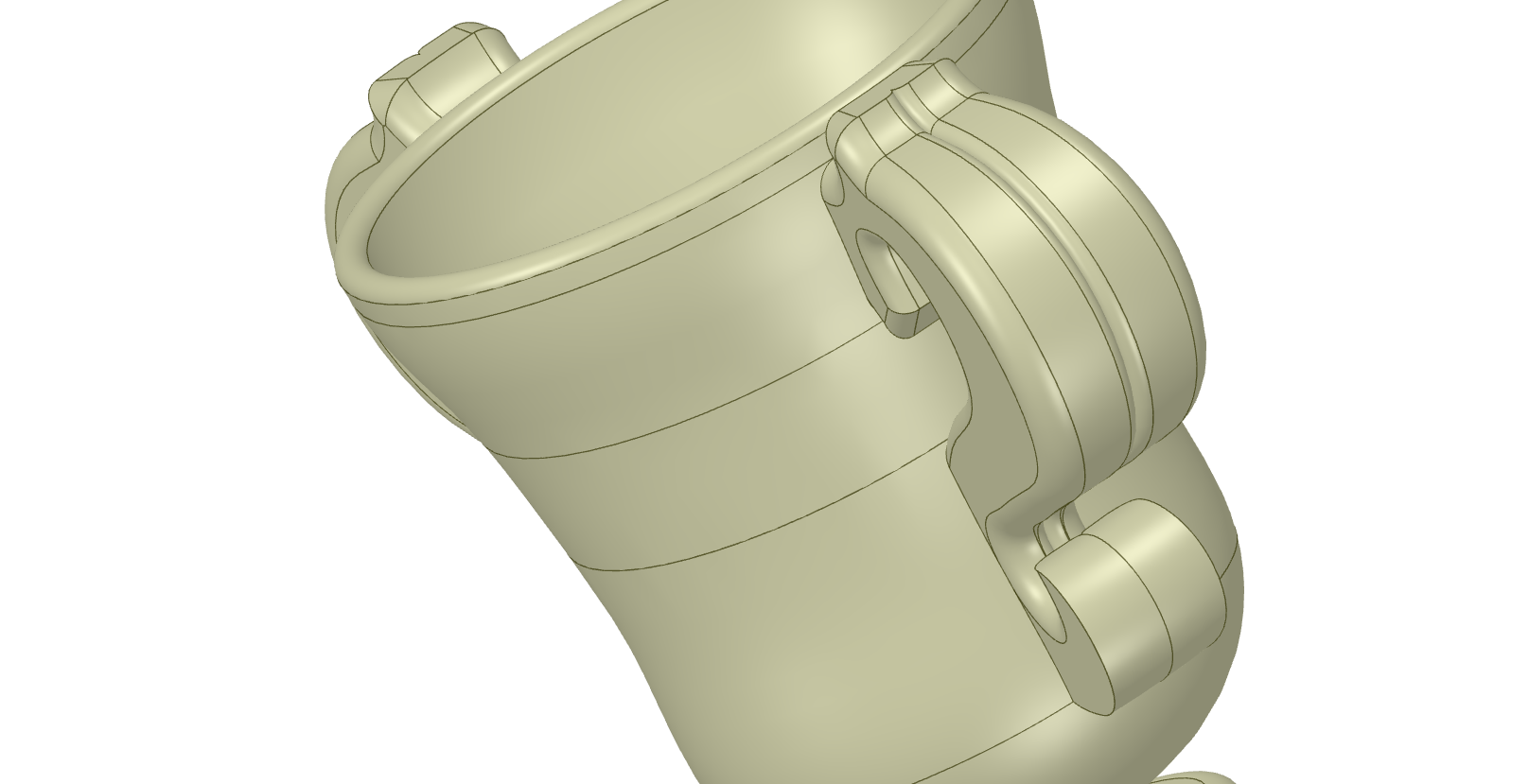 🏺 vase cup pot jug vessel vp403 for 3d-print or cnc・ STL File for ・Cults
