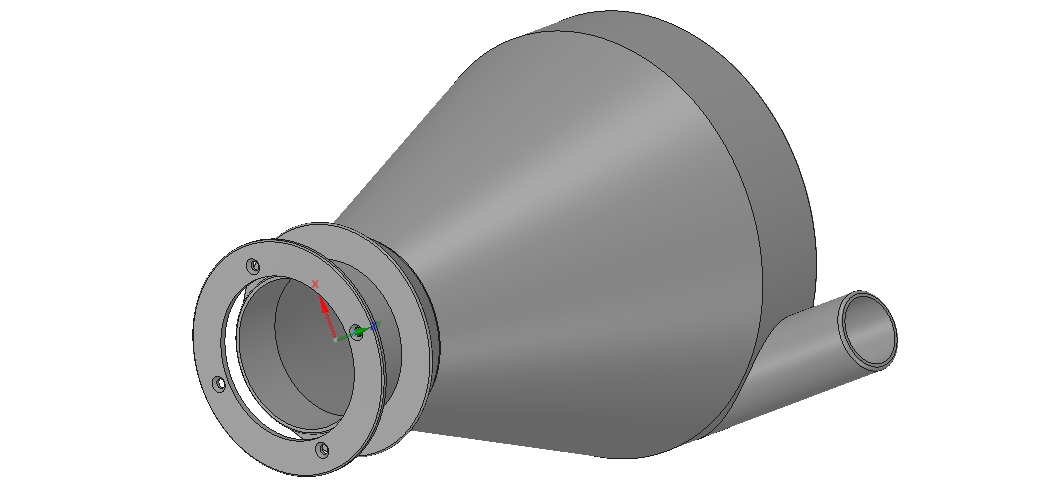 🌀 improved cyclone filter for household vacuum cleaner nozzle v02 3d ...