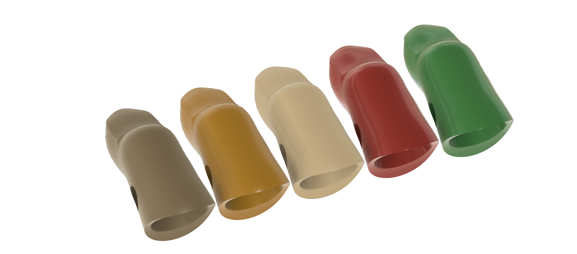 💅 Fake Fingers Model Practice Training Nail Art False Tips Display Tool ...