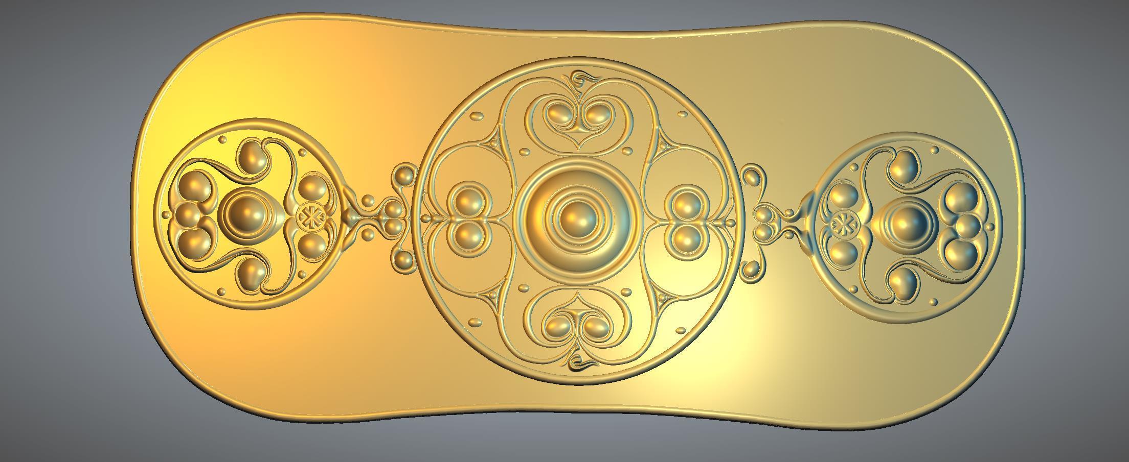 🛡️ "The Battersea shield" original real 3D Relief Round Rope Rosette ...