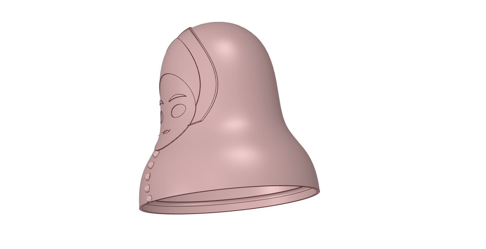 🎁 nesting doll Gift Jewelry game Box 3D print model・ STL File for ・Cults
