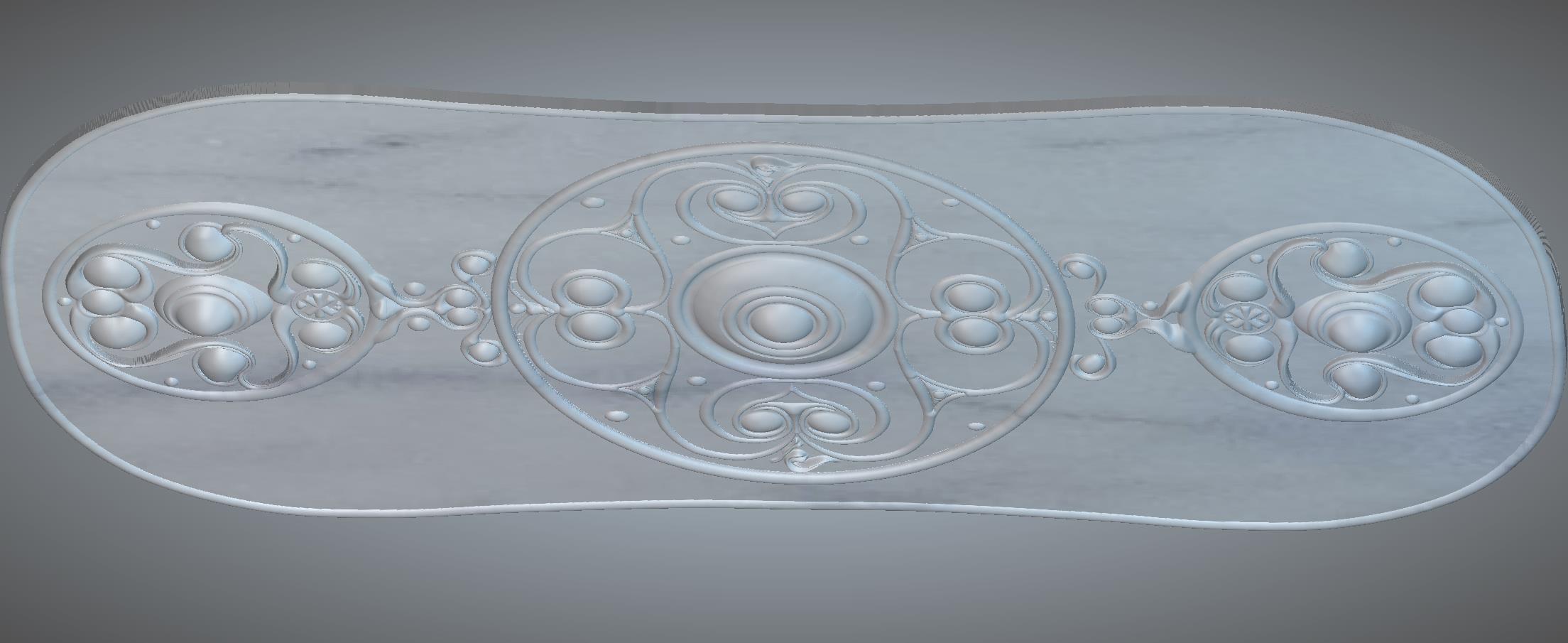 🛡️ "The Battersea shield" original real 3D Relief Round Rope Rosette ...