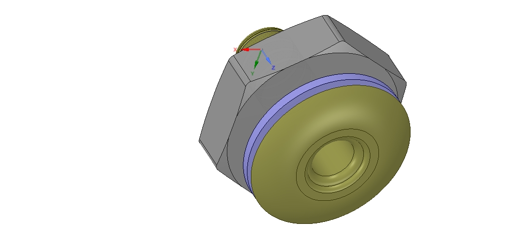 🛥️ Marine Boat Thru Hull Fitting Connector 1 inch Hose neck12 3d-print ...