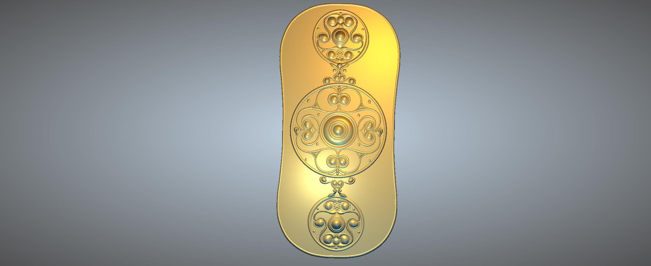 STL file "The Battersea shield" original real 3D Relief Round Rope ...