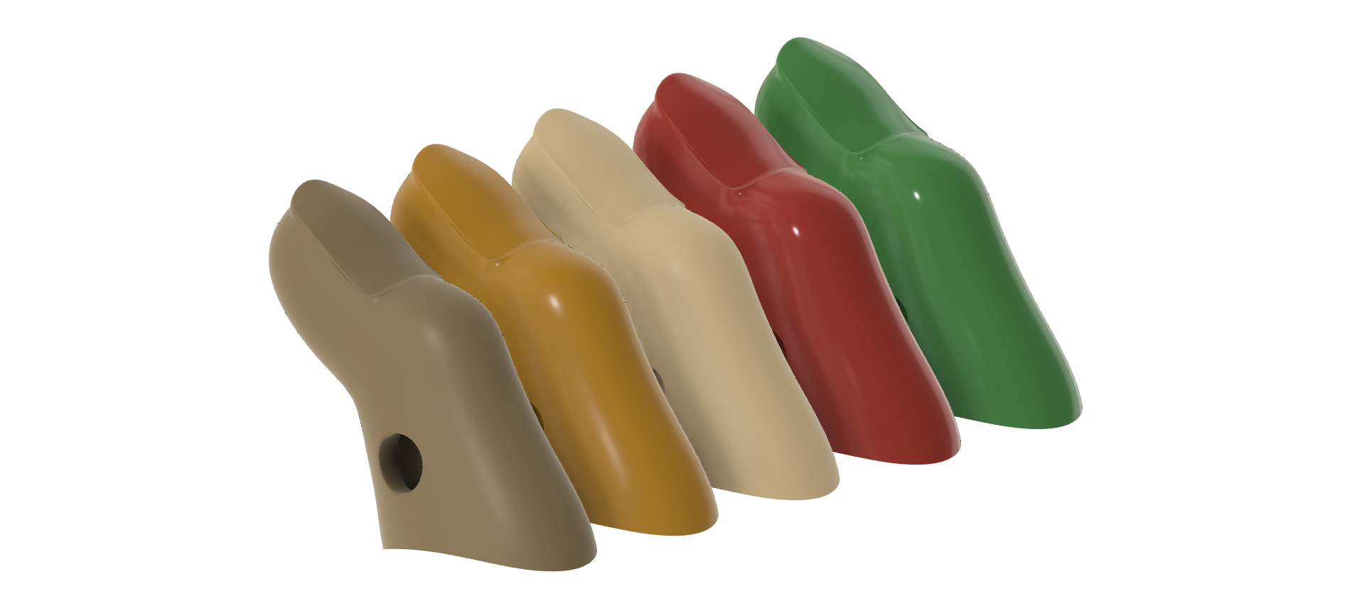 💅 Fake Fingers Model Practice Training Nail Art False Tips Display Tool ...