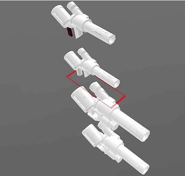 🤖 Transformers Optimus Prime Blaster for MPM04, Leader and Voyager・ STL ...