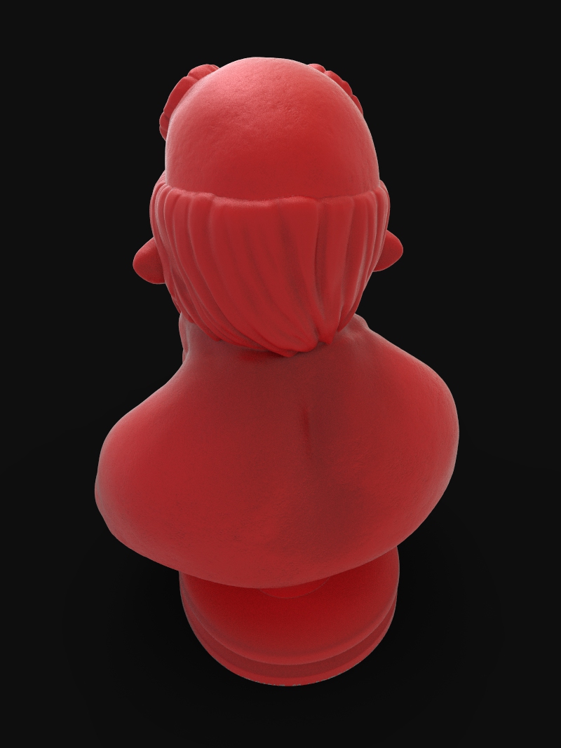 STL file HELLBOY BUST 👤 ・3D printer design to download・Cults