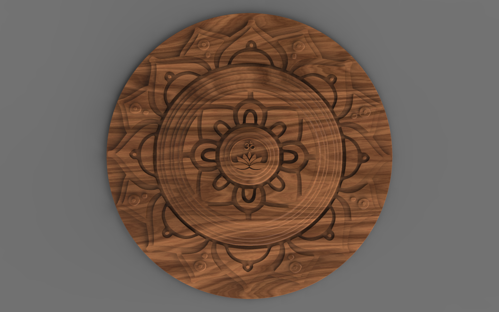 Free STL file Mandala_1 🎨 ・3D printable object to download・Cults