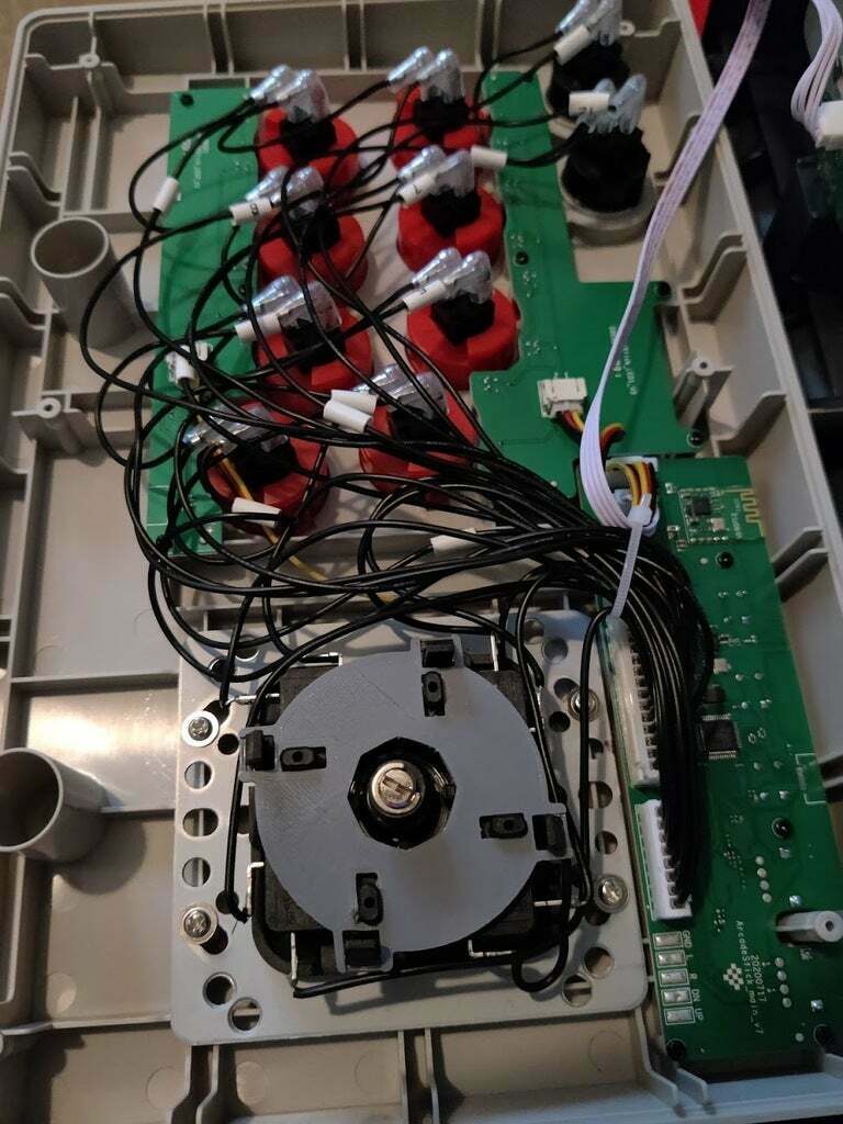 Free Stl File Sanwa Joystick Octagonal 8 Way Restrictor Plate For