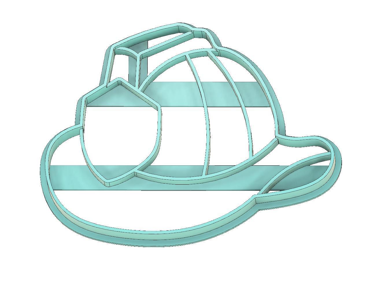 🧑‍🚒 FIREFIGHTER HELMET COOKIE CUTTER, HELMET COOKIE CUTTER, FIREFIGHTER ...