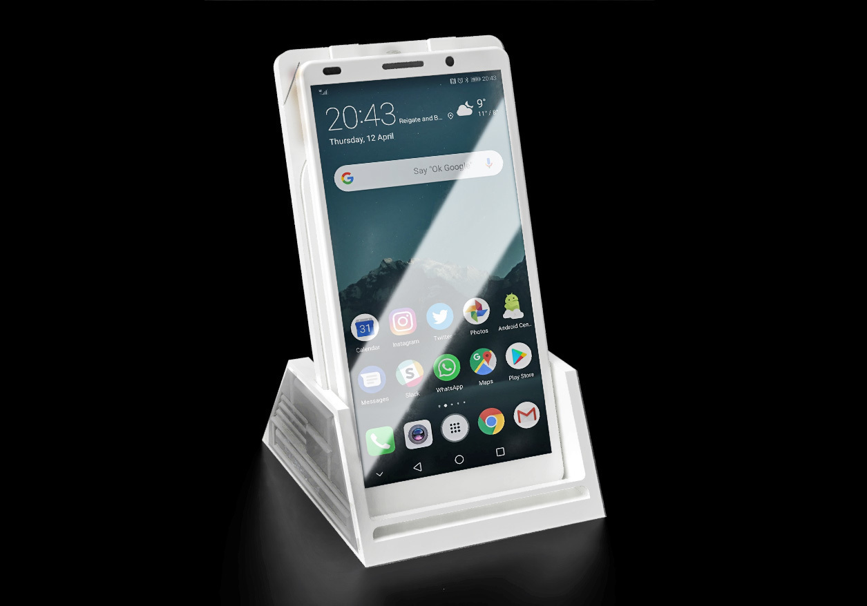 Fichier 3D Alien : Nostromo Door - Titulaire du téléphone 👽 ・Plan pour ...