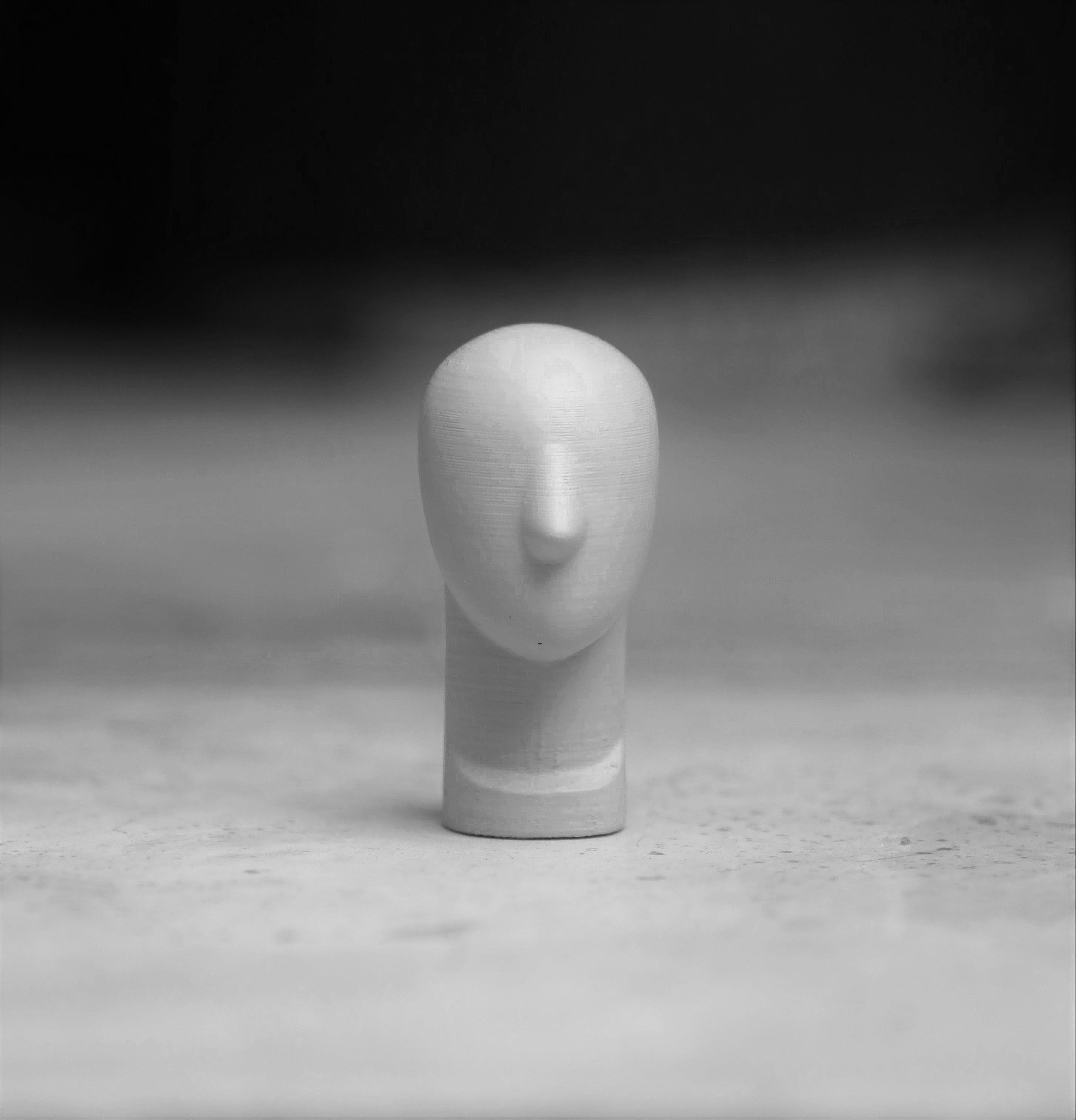 STL file Round Head - John Asaro 👤・3D printing template to download・Cults