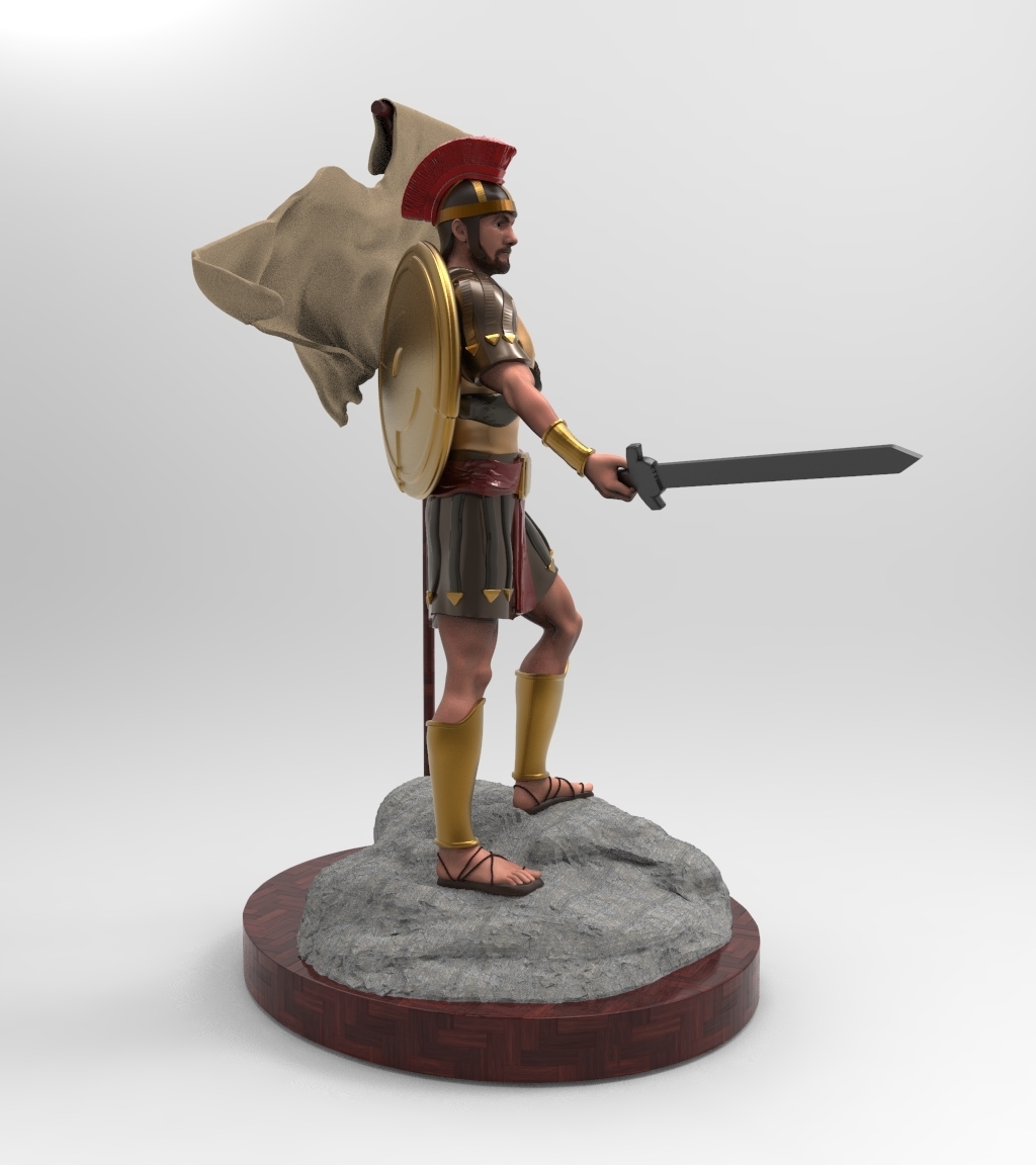 🎨 Captain Moroni・ OBJ File for 3D printing・Cults