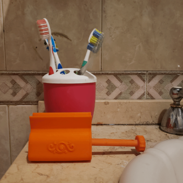 arquivo OBJ roll-on toothpaste squeezer 🦷 ・modelo para impressão 3D ...