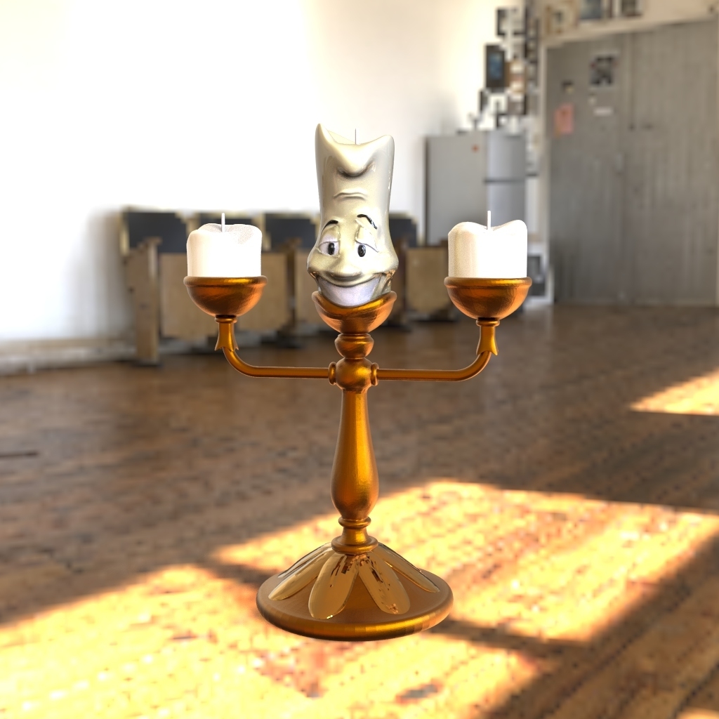 🎨 Lumiere・Archivo STL para Impresión 3D・Cults