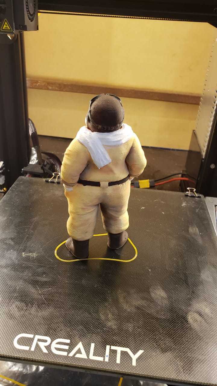 3D printable Marco Pagot(Porco Rosso) • made with ender 3・Cults