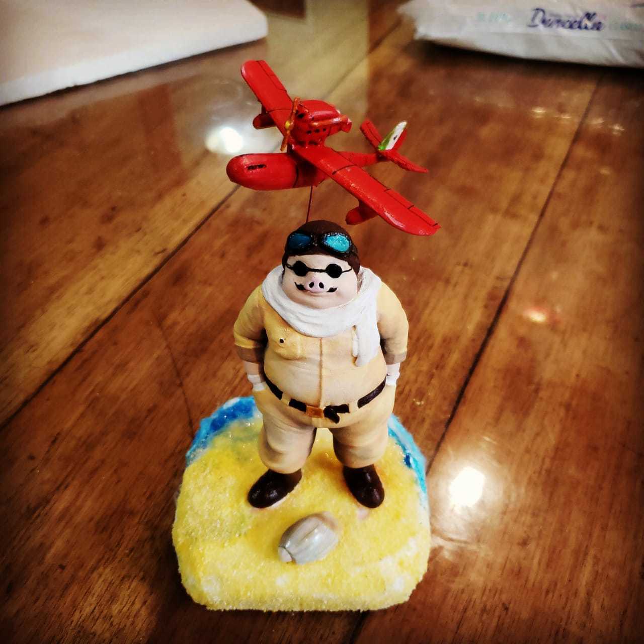 3D printable Marco Pagot(Porco Rosso) • made with ender 3・Cults