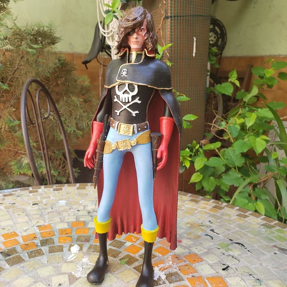 3D print Captain Harlock - Raimar • made with ender 3・Cults