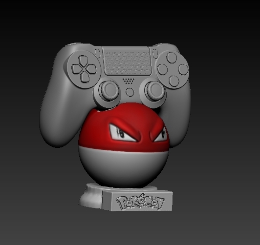 免费 OBJ 文件 ps4 pokemon controller support 🐉 ・可下载 3D 打印模型・Cults