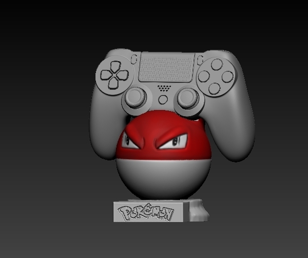 免费 OBJ 文件 ps4 pokemon controller support 🐉 ・可下载 3D 打印模型・Cults