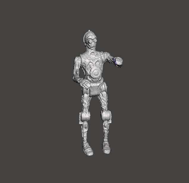 STL file STAR-WARS C3PO THE PHANTOM MENACE ACTION FIGURE STL OBJ 3D ・3D ...