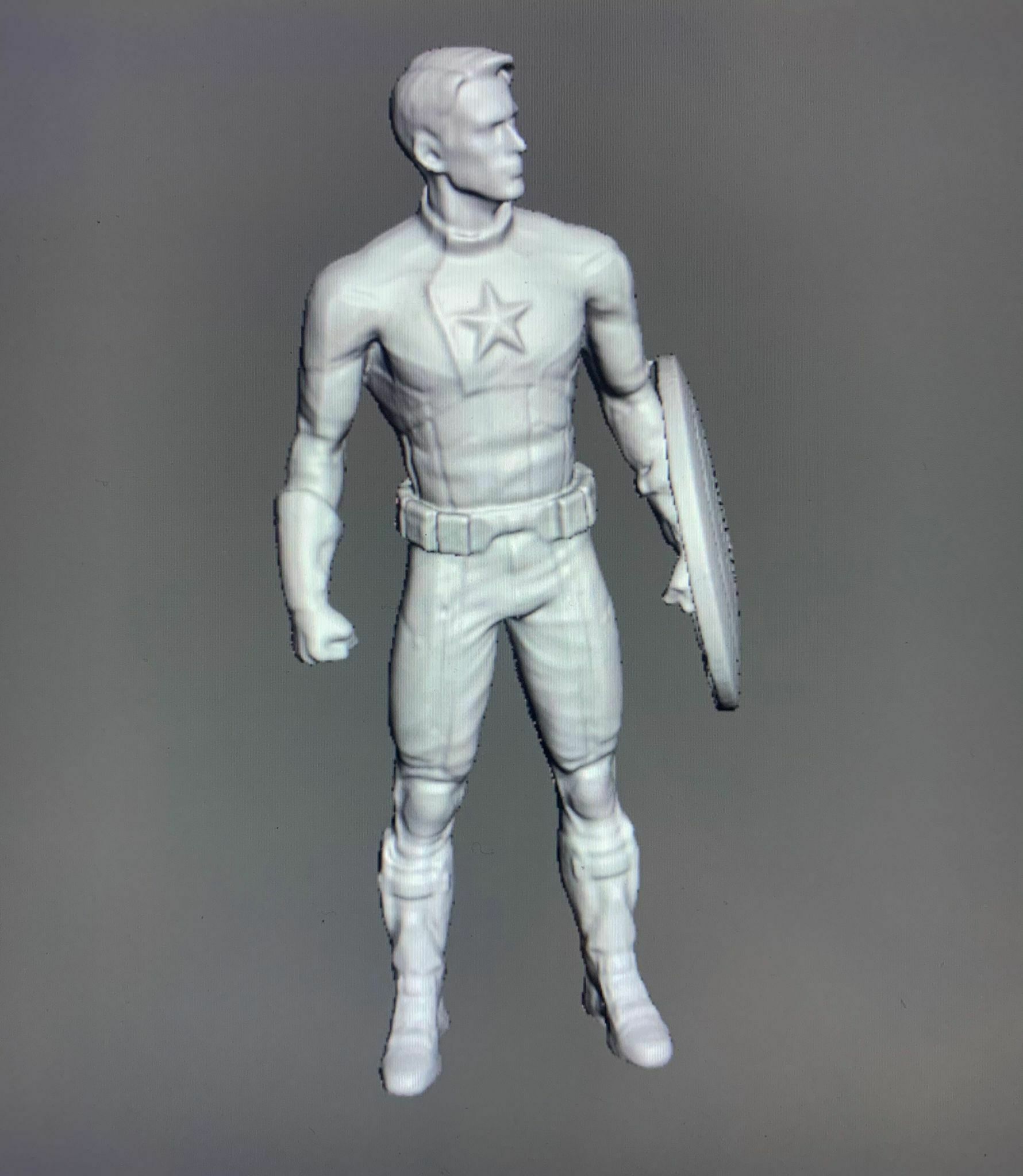 STL file captain america marvel super heroes 👨 ・3D printing design to ...
