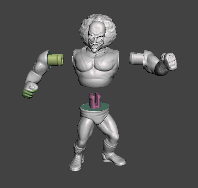 🎨 WWF HASBRO DINK DOINK CUSTOM FIGURE .STL .OBJ・ STL File for ・Cults