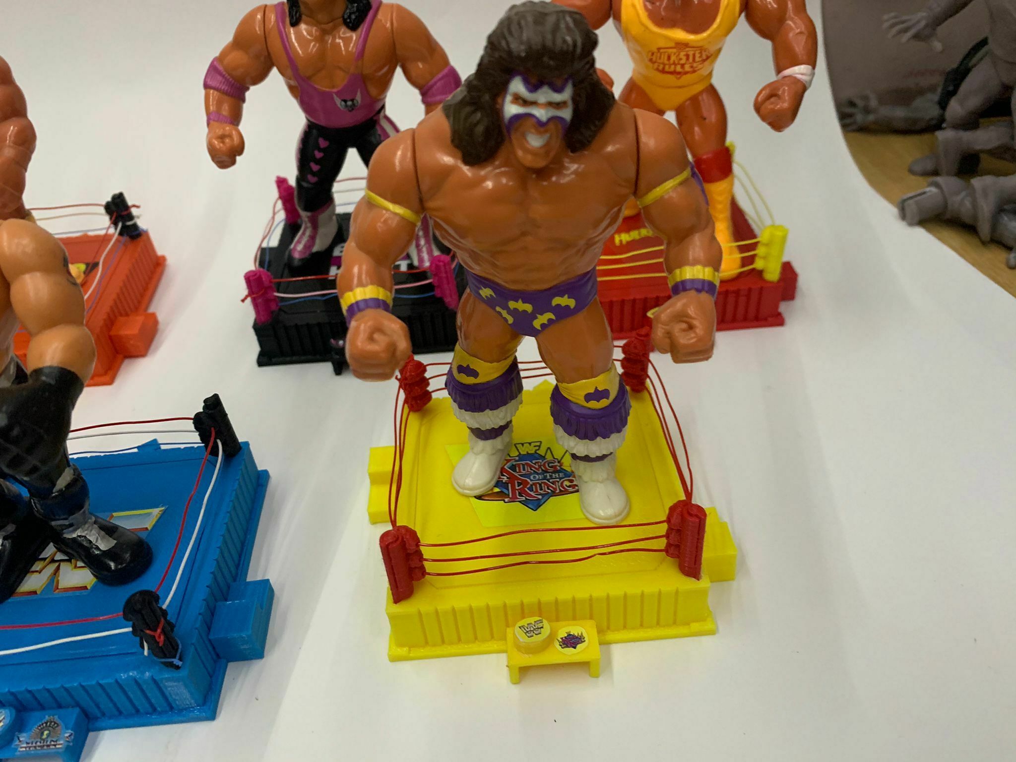 💍 mini ring wwf hasbro hasbro preing cach westelmania wwe lucha libre ...