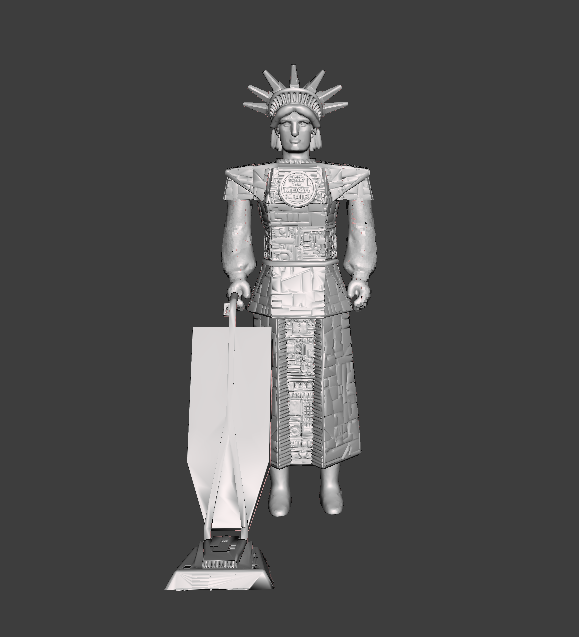 STL file SPACEBALLS MEGA MAID 3.75 KENNER STYLE HINGED .STL .OBJ ⭐ ・3D ...