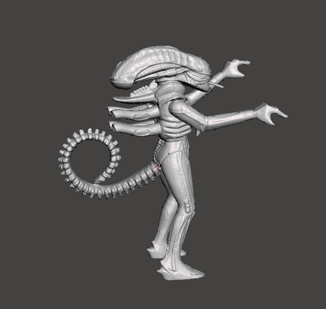 👽 ALIEN XENOMORPH ARTICULATED XENOMORPH 3.75 MOVIE .STL .OBJ・ STL File ...