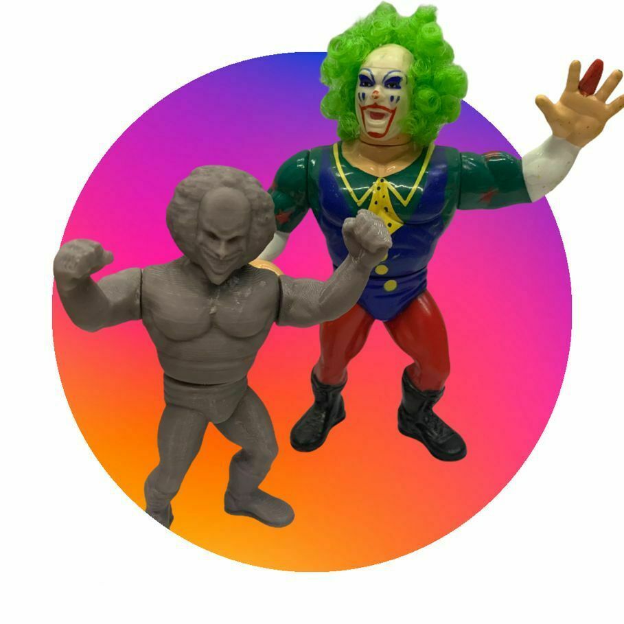 STL file WWF HASBRO DINK DOINK CUSTOM FIGURE .STL .OBJ 🎨 ・Design to ...