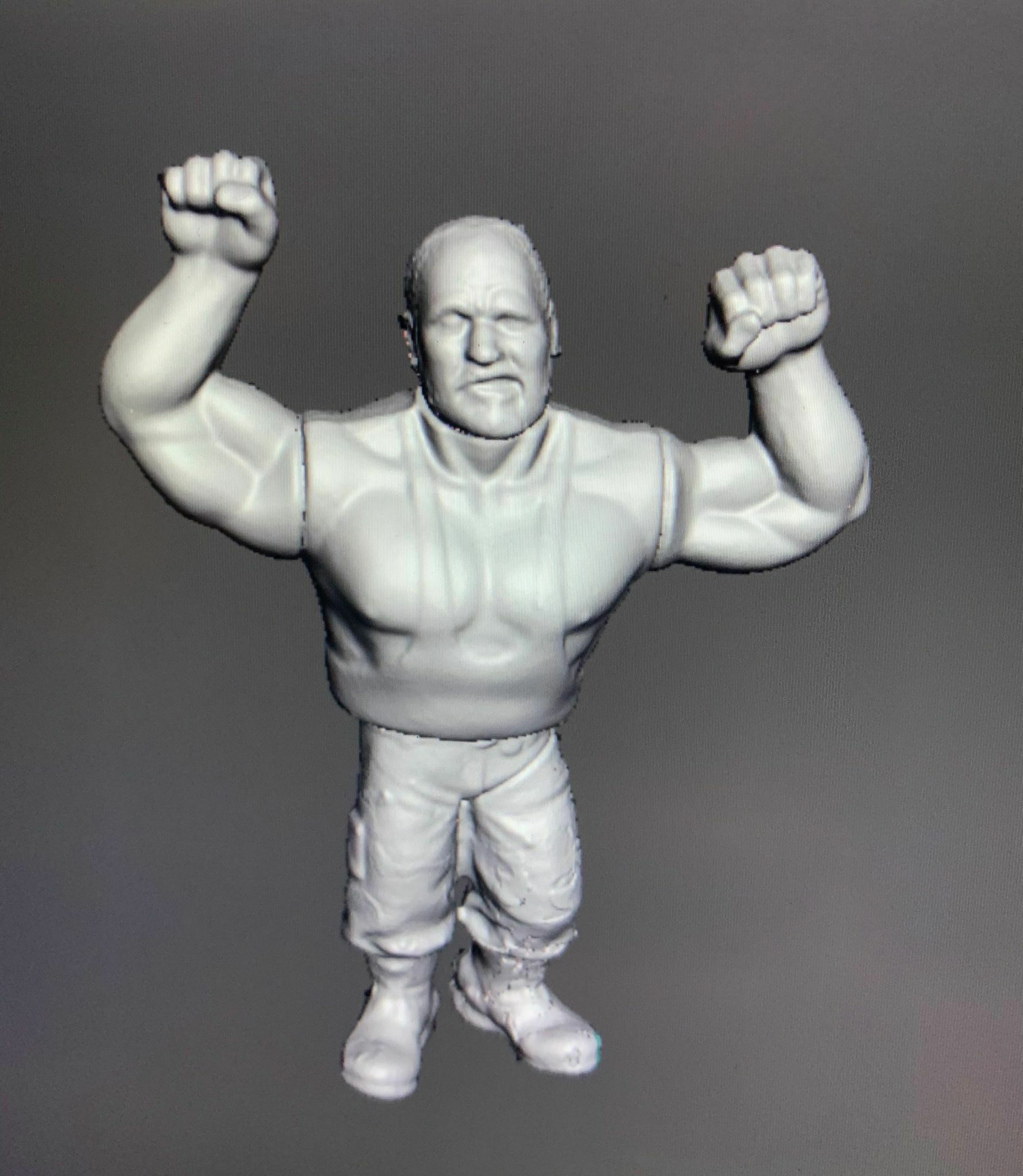 🦸 wwf the bushwhackers butch wwf hasbro 1990・ STL File for ・Cults