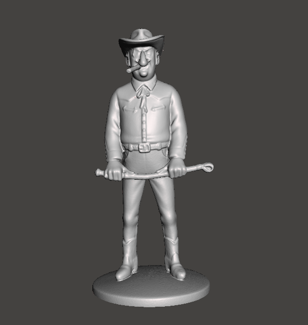 🧊 tintin rastapopoulos with whip flight 714 to sydney・ STL File for ・Cults