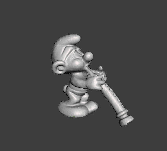 STL file vintage flute player smurf 80's .stl .obj 🍄 ・3D print model to ...