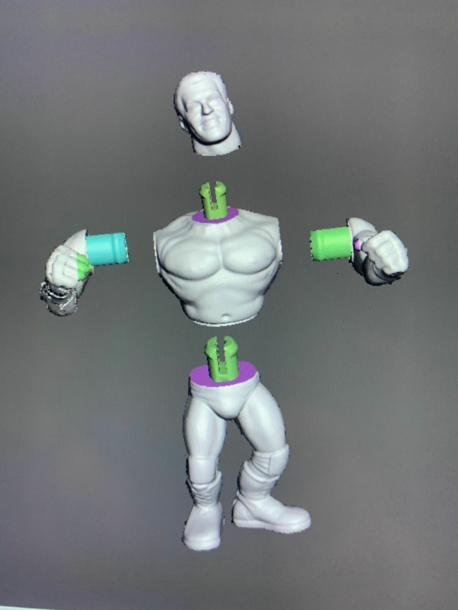 STL file wwf rick the model martel wwf hasbro 1990 🦸 ・3D printable ...