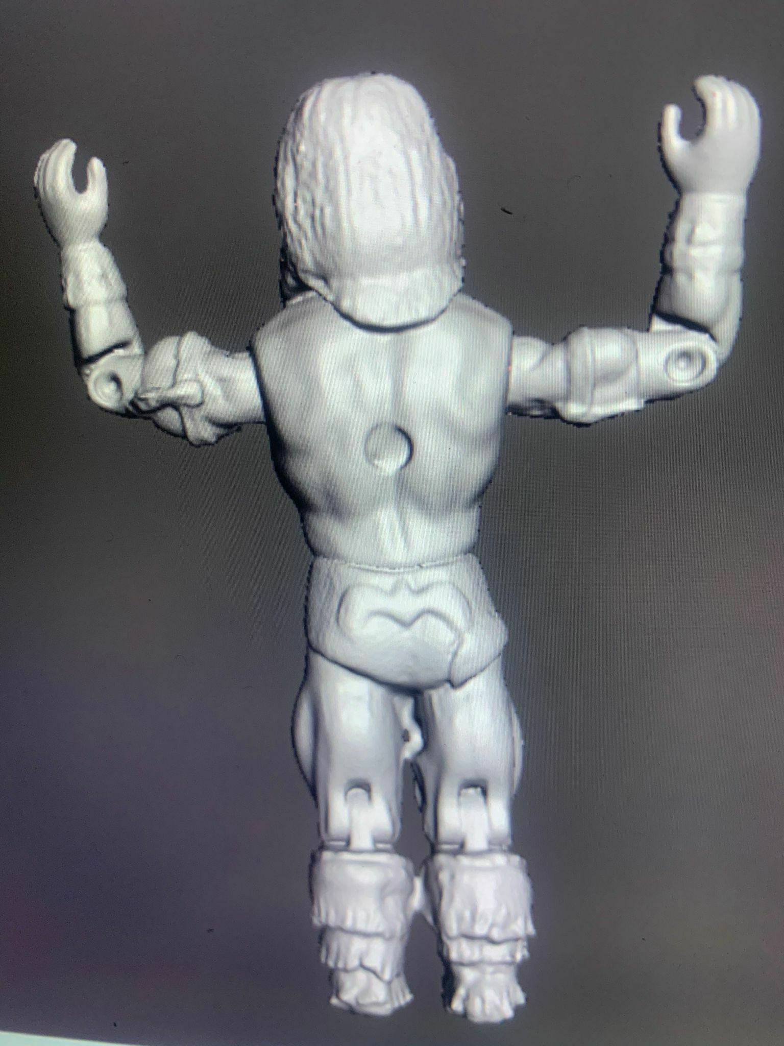 🤼 g.i. joe ultimate warrior wwf .stl .obj gijoe vintage custom figure ...