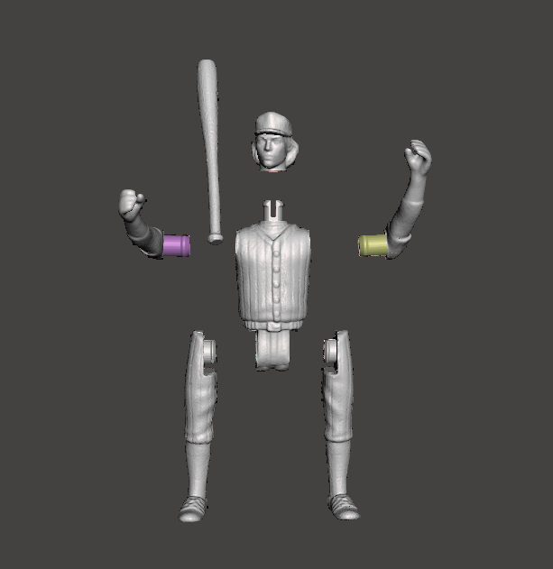 🎬 figure of the movie the warriors baseball fury articulated fury style ...