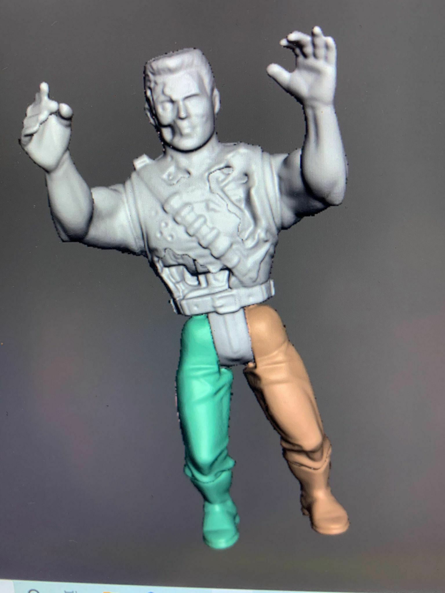 🎦 TERMINATOR, Arnold Schwazenegger, kenner's BOOTLEG KNOCKOFF figure 90 ...