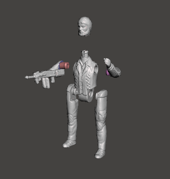 STL file FIGURE OF THE MOVIE ALIEN DALLAS ARTICULATED ACTION FIGURE ...